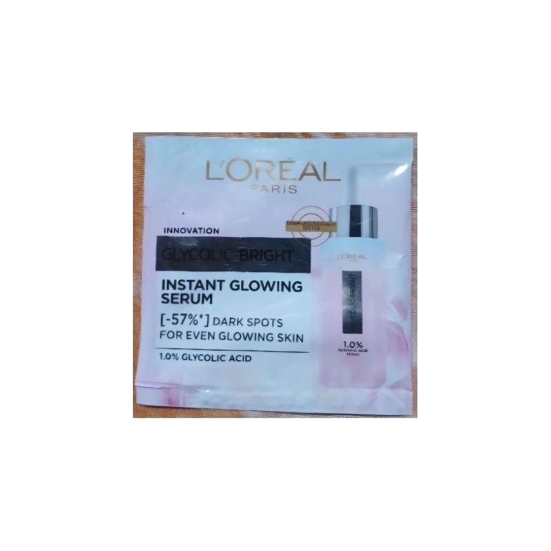 Jual [1,5 ml] L'oreal Loreal Paris Serum Glycolic Bright Instant ...