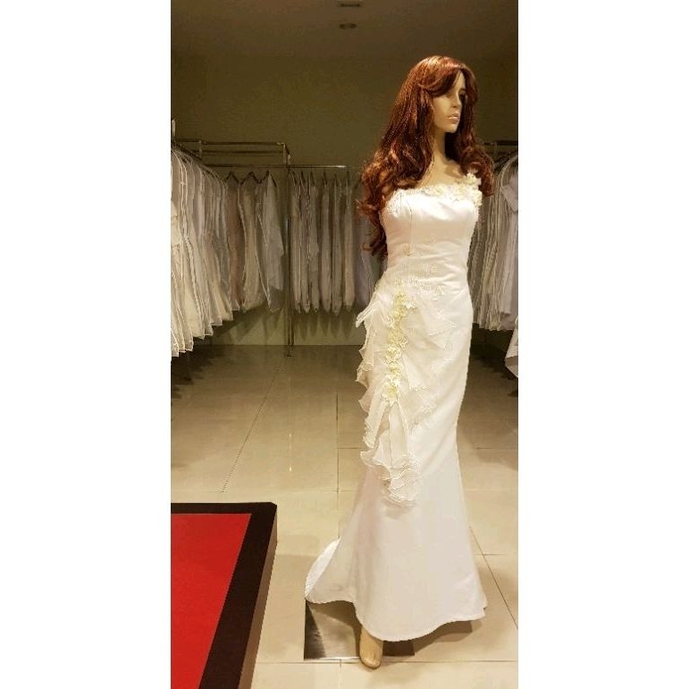 Jual wedding dress / gaun prewed ( Preloved ) | Shopee Indonesia