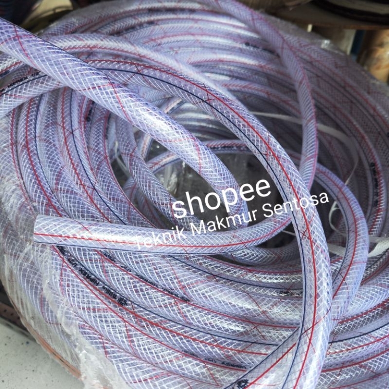 Jual Selang Air 1/2 in Serat Benang TEBAL HIPREX 1/2" Eceran Per Meter Meteran 1/2 Inch | Shopee ...