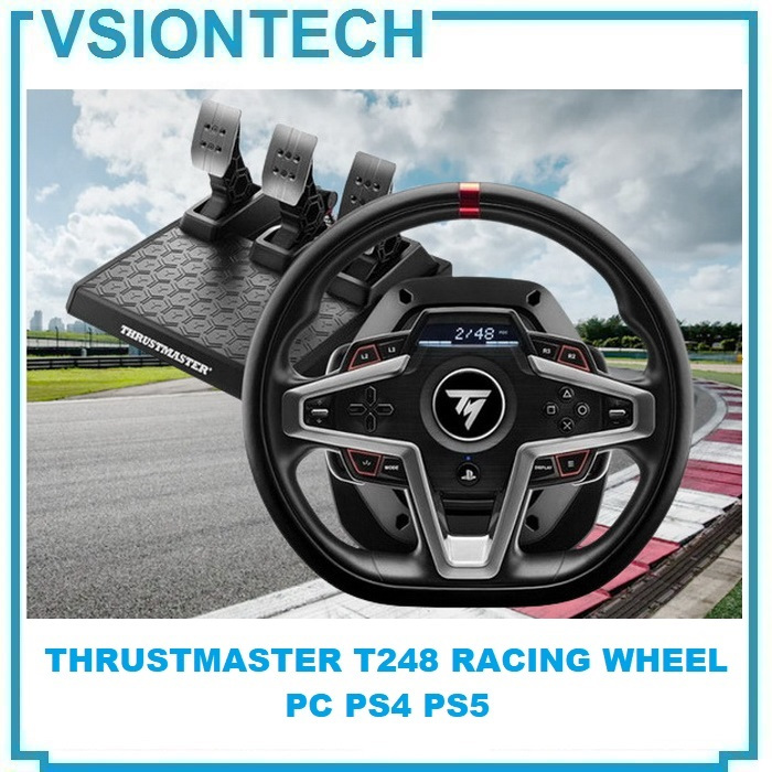 Jual Thrustmaster T248 - Racing Steering Wheel and Magnetic Pedals ...