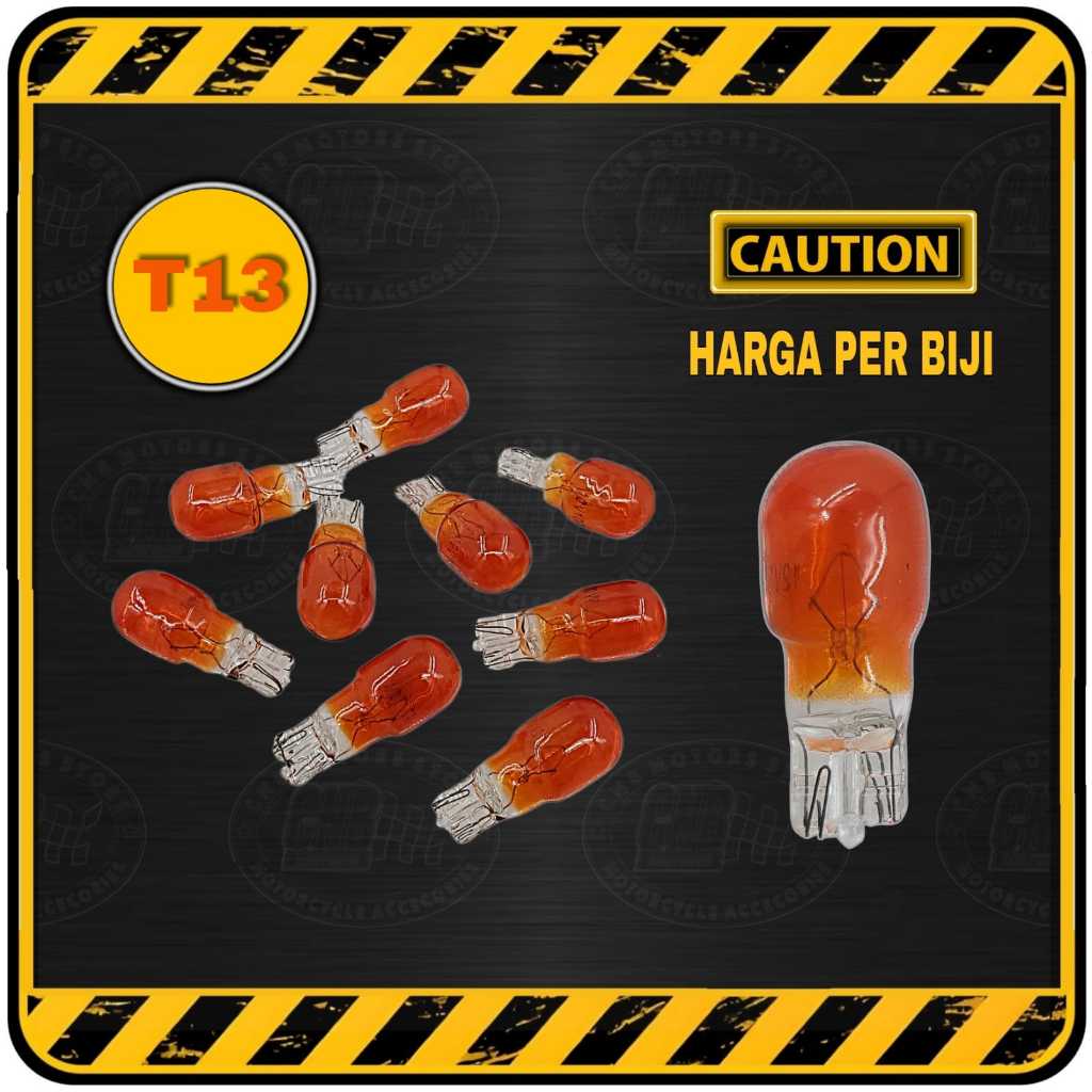 Jual Dop / Bohlam Orange Lampu Sein / Sen / Reting / Kota / Senja ( T13 ...