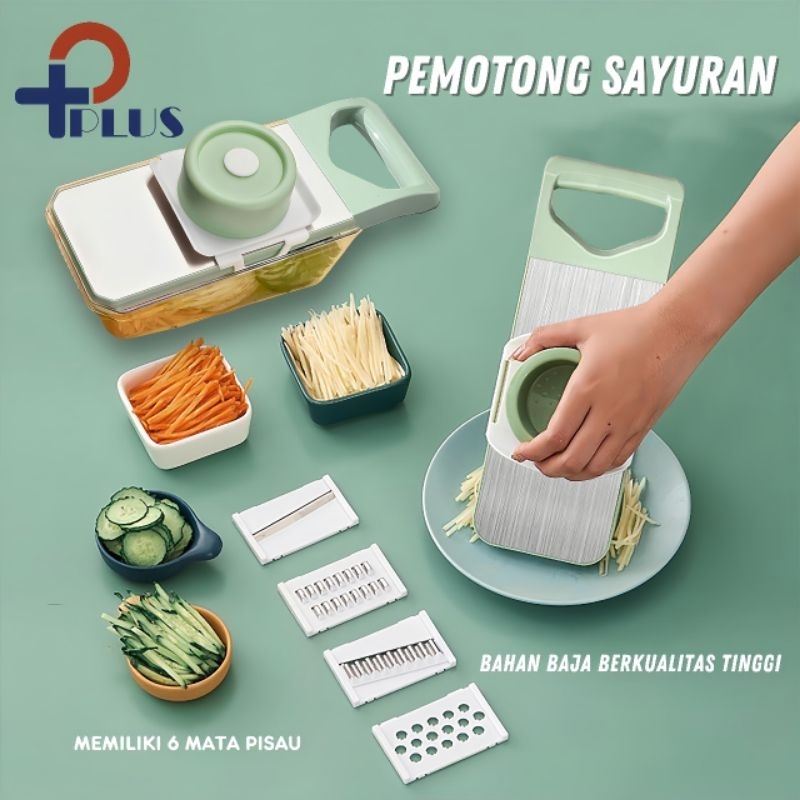 Jual parutan sayuran multifungsi alat dapur pengiris bawang merah alat ...