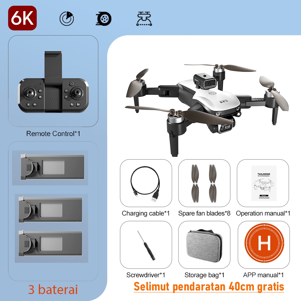 Jual DroneR108PRO/S2S- andalan Xiaomi - drone besar - dengan kamera ...