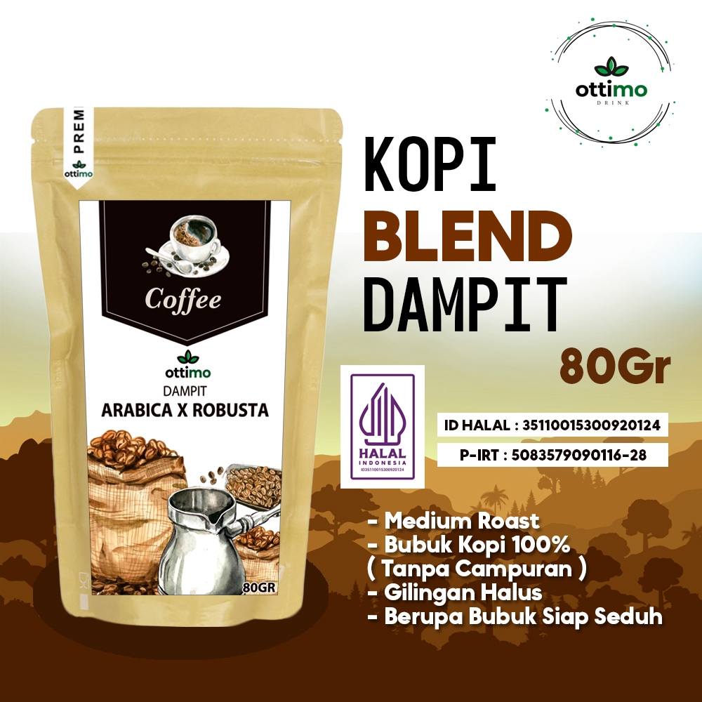 Jual KOPI BUBUK SPESIAL BLEND ROBUSTA DAN ARABICA KEMASAN 80GR | Shopee ...