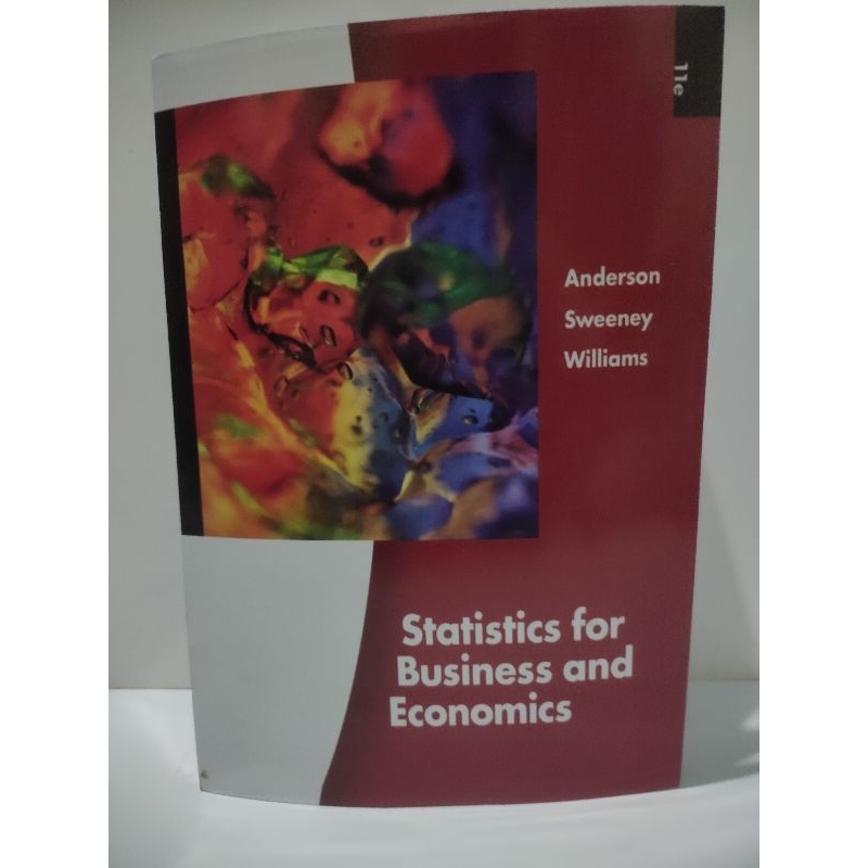 Jual Statistics for Business and Economics 11e David R. Anderson ...