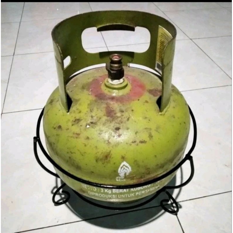 Jual Rak tabung gas LPG 3kg/tatakan tabung gas LPG/Rak tabung gas LPG ...