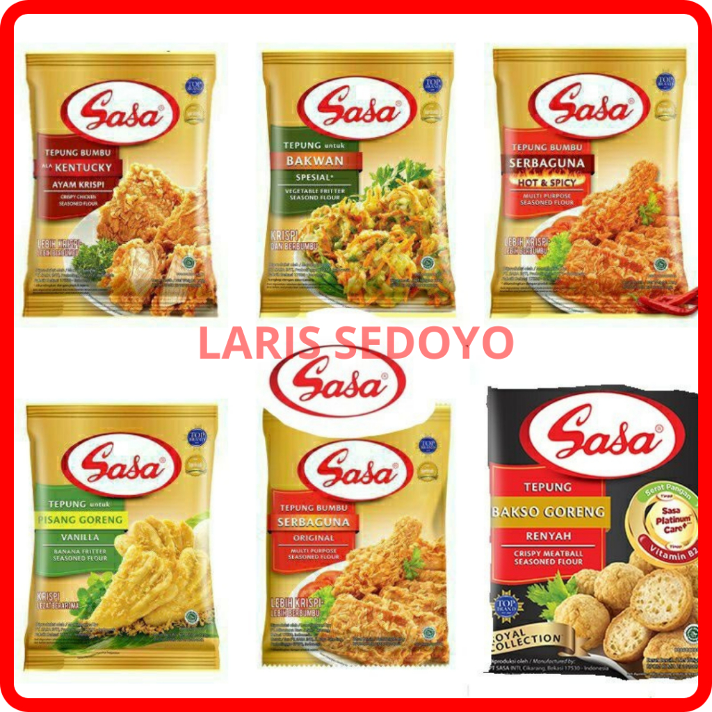 Jual LS - Tepung Bumbu Sasa Serbaguna Original | Hot and Spicy | Pisang ...