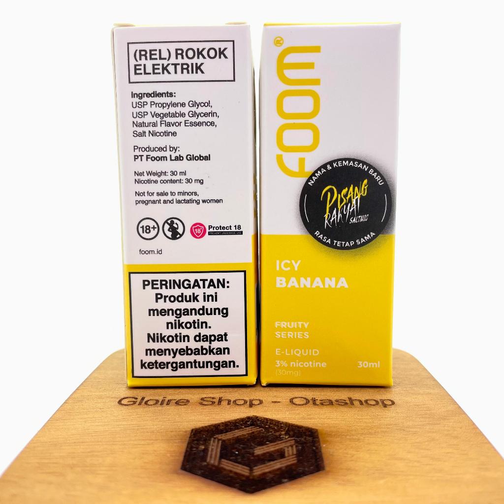 Jual SALT - Pisang Rakyat 30ML 30MG by @Bimopd x Foom x Flooid Liquid ...