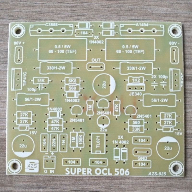 Jual PCB power super ocl socl 506 Fiber | Shopee Indonesia