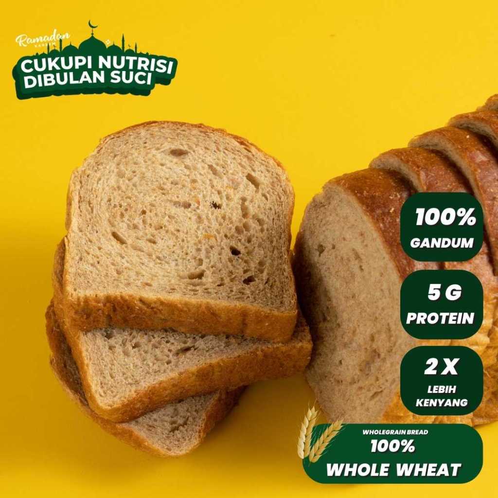 Jual Mighty bread Roti gandum healthy - Whole wheat bread (Tinggi ...