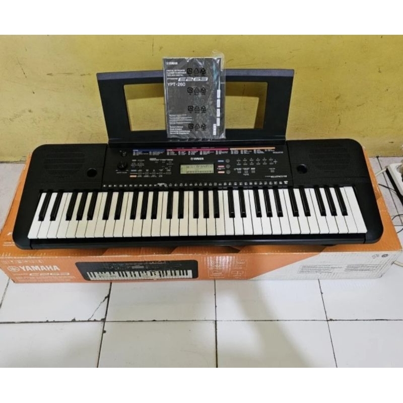 Jual Keyboard/piano yamaha PSR E263 original | Shopee Indonesia