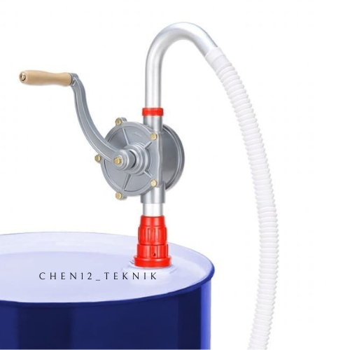 Jual POMPA MINYAK ALMUNIUM /POMPA OLI ENGKOL DRUM ROTARY OIL HAND ...