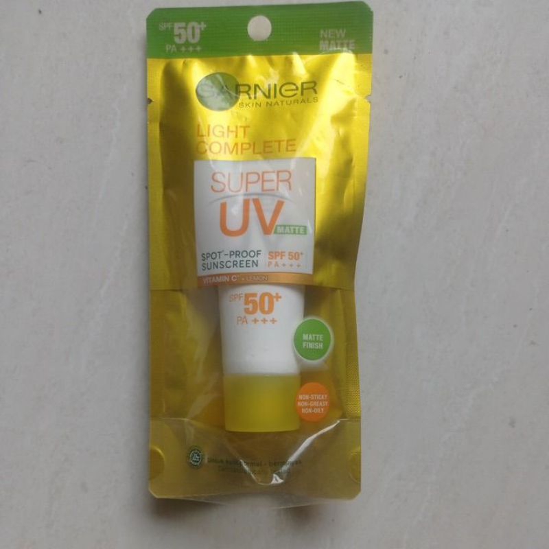Jual Garn!er Bright Complete Super UV SPF 50+ Matte 15ml | Shopee Indonesia