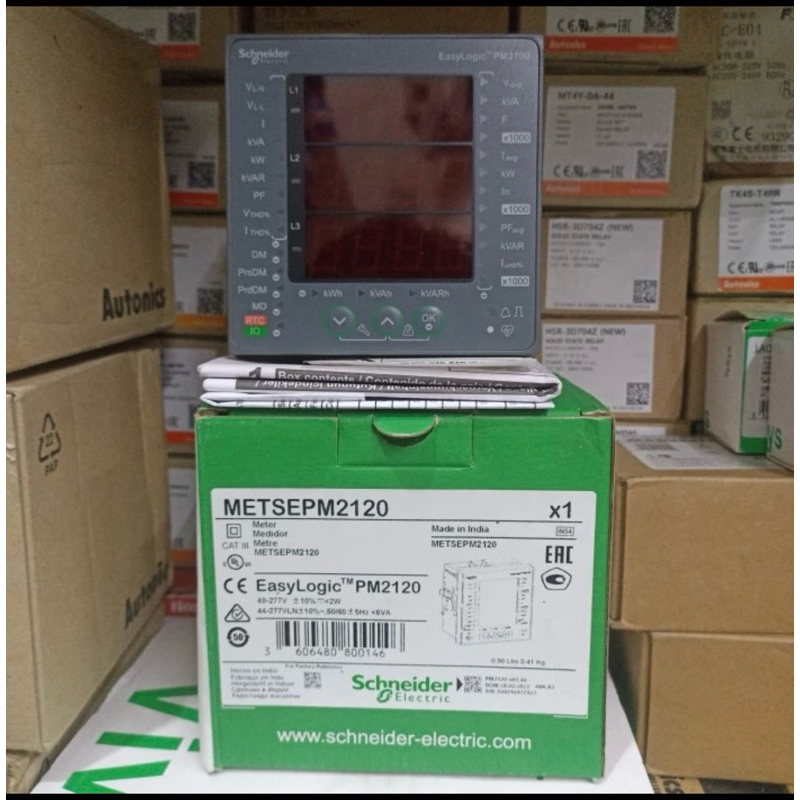 Jual POWER METER SCHNEIDER METSEPM2120 ORIGINAL ASLI | Shopee Indonesia