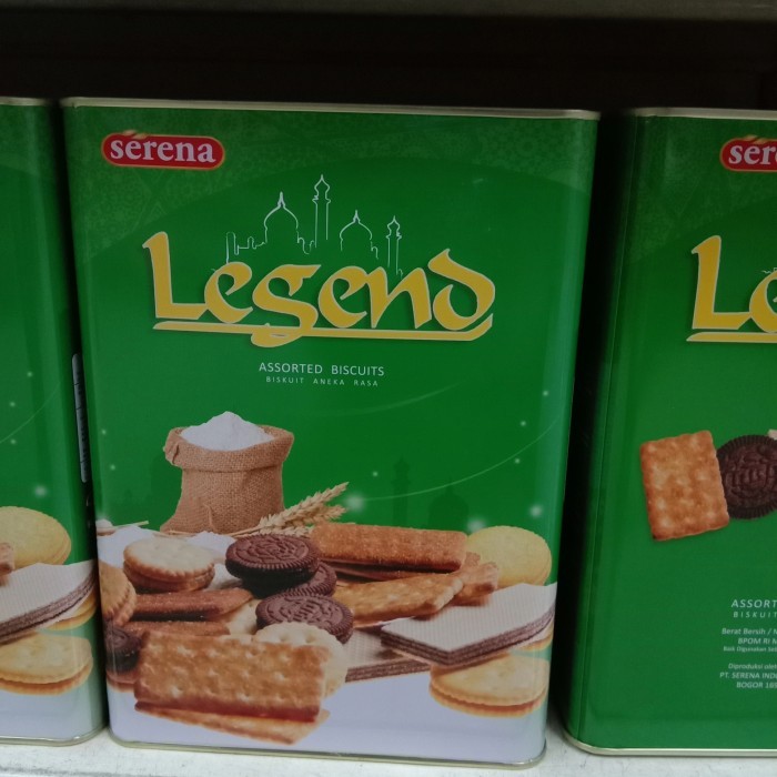 Jual SERENA LEGEND ASSORTED BISCUITS KALENG SEGI 287 GR & 580 GR ...
