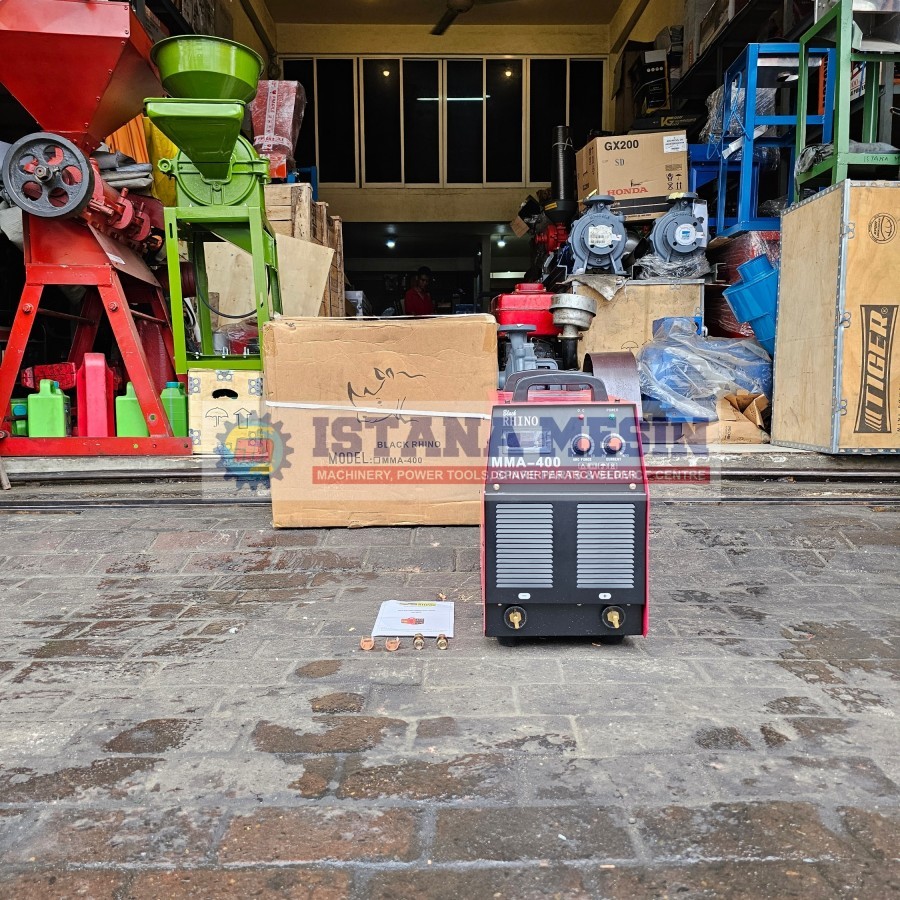 Jual MESIN LAS RHINO TRAVO TRAFO LAS LISTRIK 400A WELDING MACHINE MMA ...