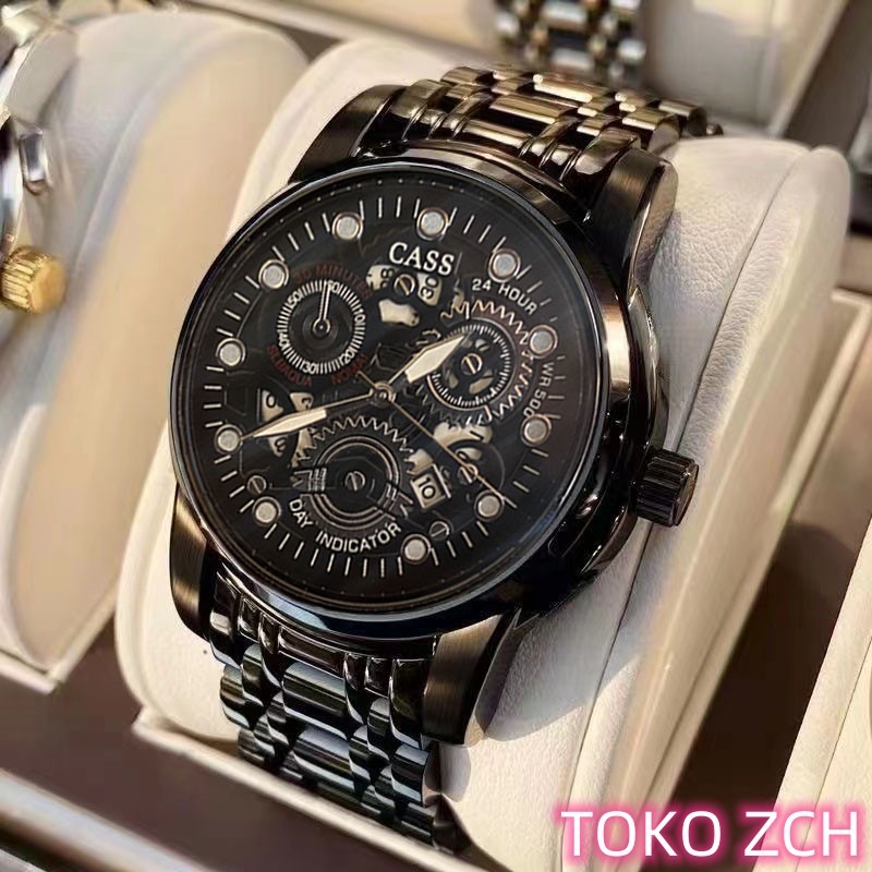 Jual Jam Tangan Pria Anti Air Z06 Penanganan Mental Baja Steel Steel ...