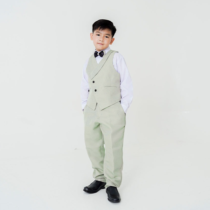 Jual S The Label Dempster Vest | Setelan Rompi Formal Anak Laki-laki ...