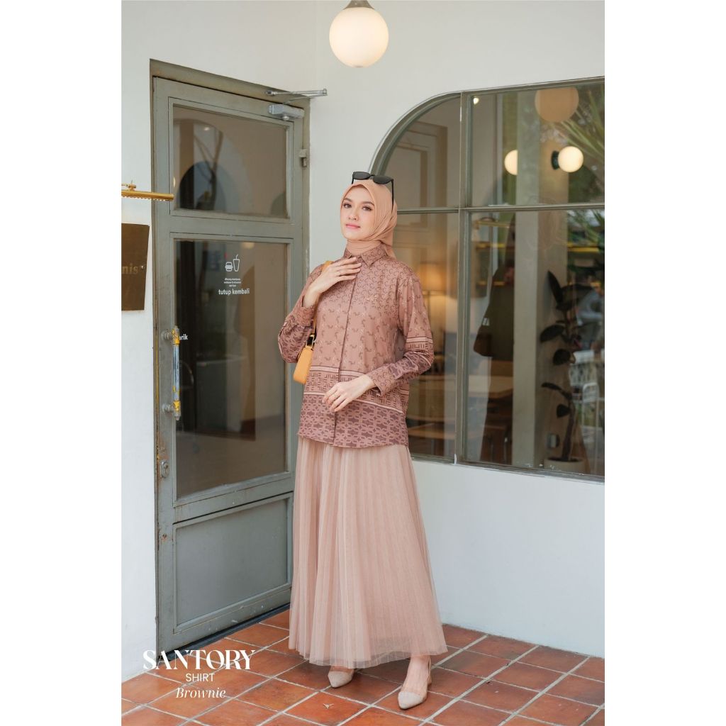 Jual MYLADY HIJAB SANTORY SHIRT | Shopee Indonesia