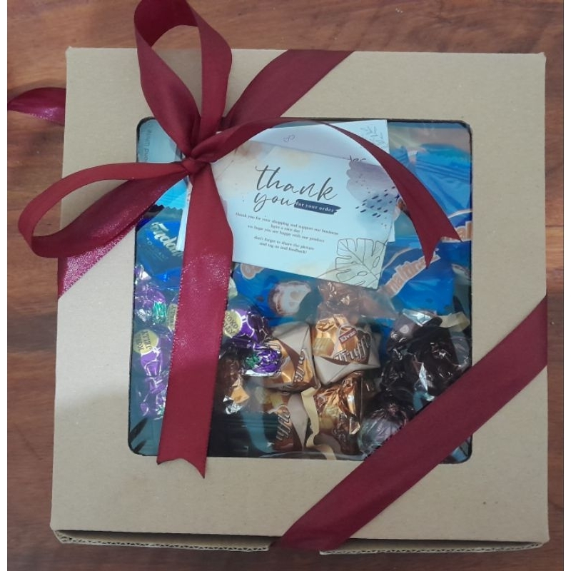 Jual Pita Kartu Ucapan Packing Box Kado untuk Snack Box Hadiah Ulang ...