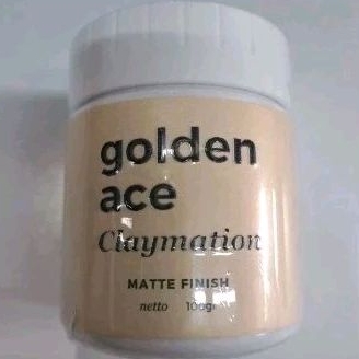 Jual Pomade minyak rambut Golden Ace Clay styling KEMASAN BARU | Shopee ...