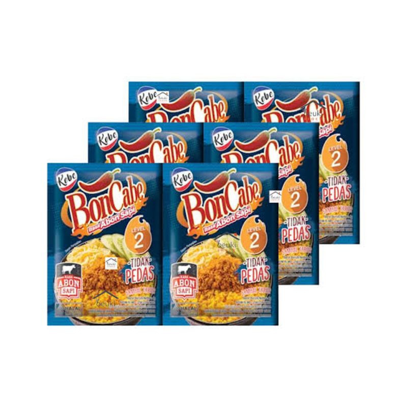 Jual Boncabe Lv2 Rasa Abon Sapi 4gr (Renceng) | Shopee Indonesia