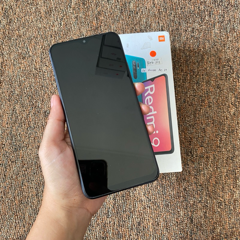 Jual Redmi 9 Ram 3/32 Seken Resmi (grey) | Shopee Indonesia