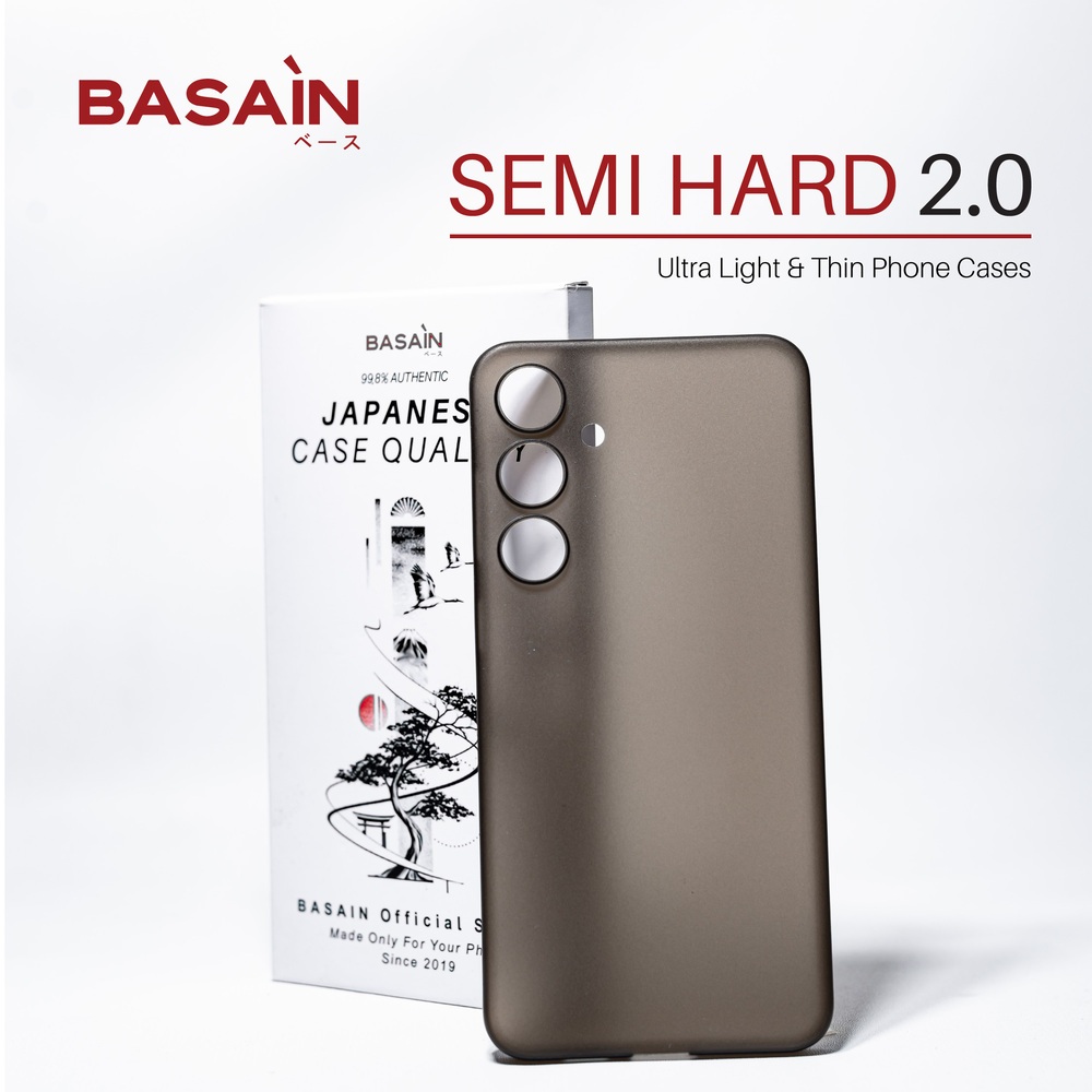Jual BASAIN Casing Samsung S24/Plus/Ultra Semi Hard 2.0 Case - Black ...