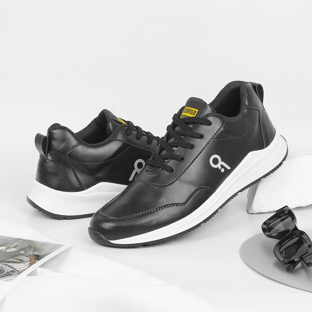 Jual Sepatu Sneaker Pria Wanita Sport Running Warna Hitam - Putih ...