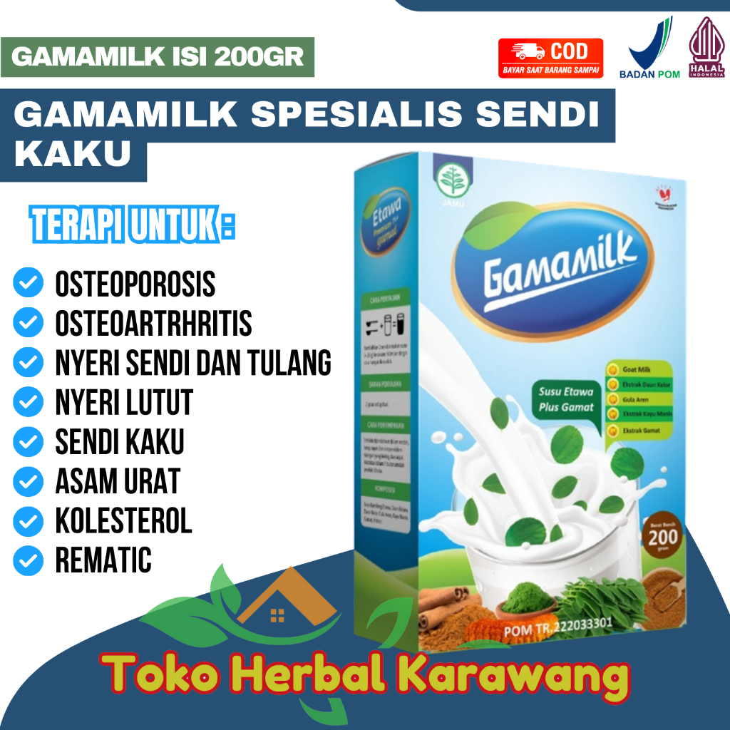 Jual Gamamilk - Susu Kambing Etawa Plus Gamat Spesialis Nyeri Sendi ...