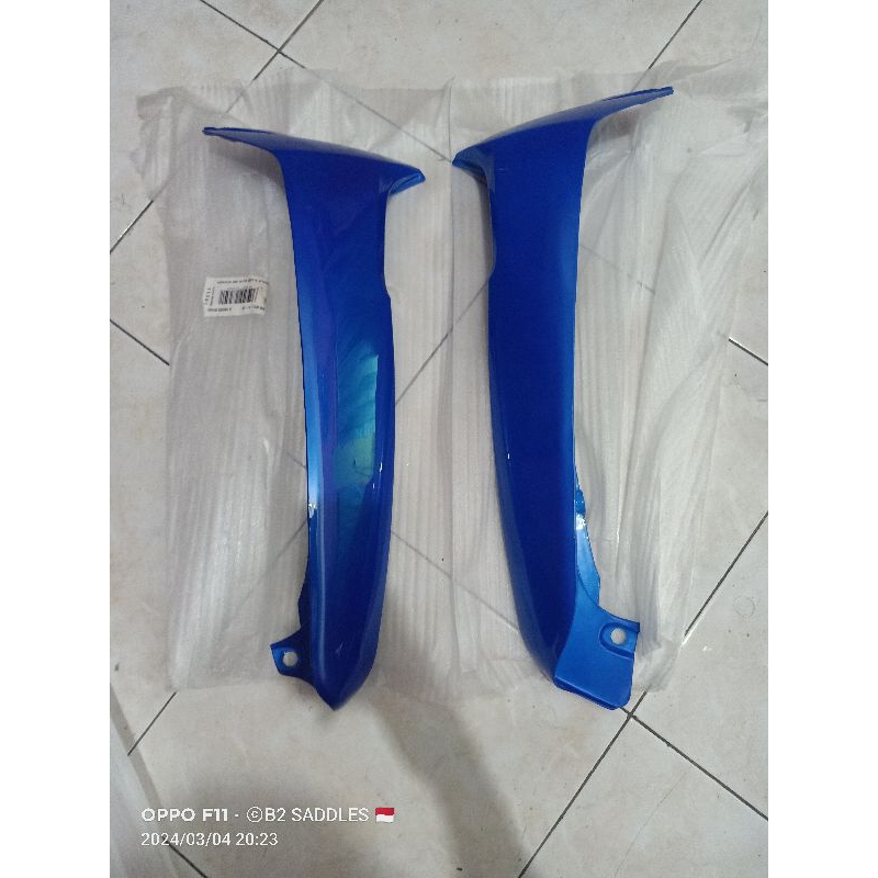 Jual Cover Sayap luar Suzuki Shogun 110R NEW Hitam merah biru | Shopee ...