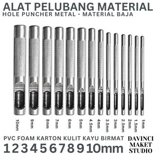 Jual Hole Puncher Metal Punch Carbon Steel - Pelubang Material PVC Foam ...