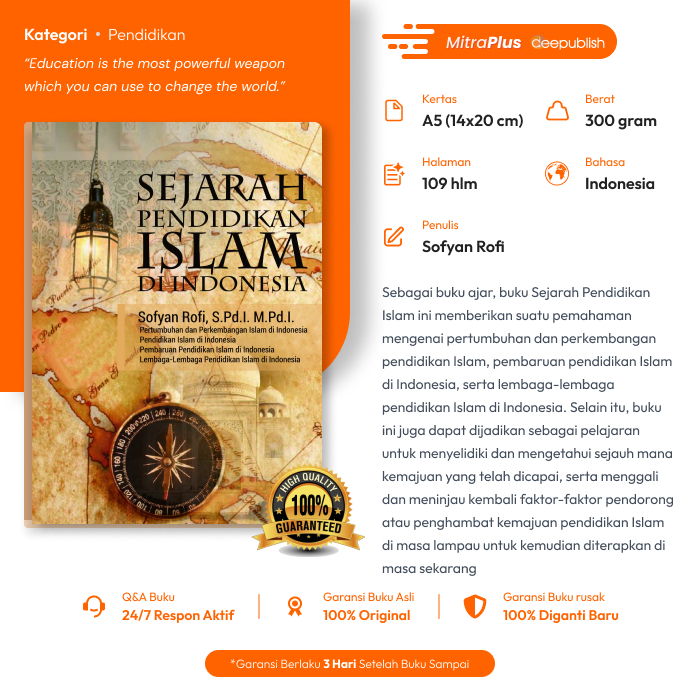 Jual Buku Sejarah Pendidikan Islam di Indonesia | Shopee Indonesia Jual Buku Sejarah Pendidikan Islam di Indonesia | Shopee Indonesia