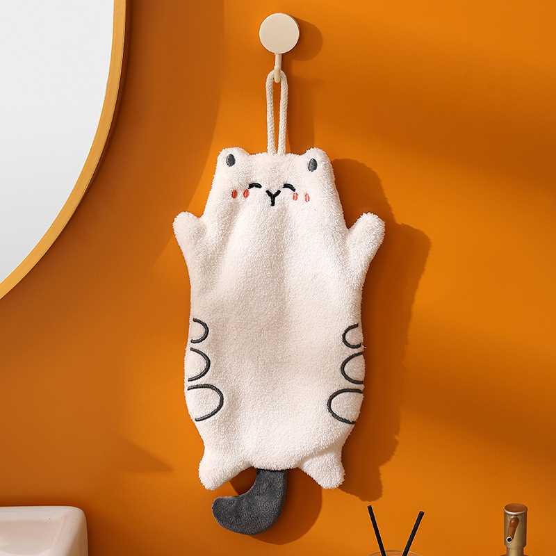 Jual LT23 Handuk lap tangan dapur kamar mandi kain Telur pink Tiger ...