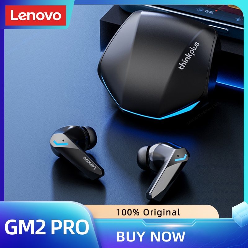 Jual Lenovo TWS GM2 Pro Earphone Wireless Gaming With RGB BT 5.3V Dual ...