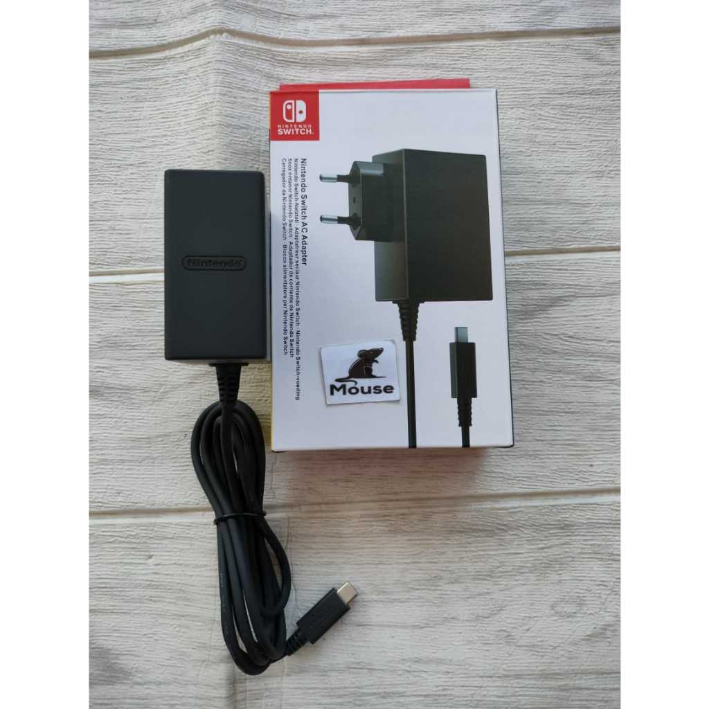 Jual ADAPTOR NINTENDO SWITCH CHARGER NINTENDO SWITCH ORI 220VOLT ...