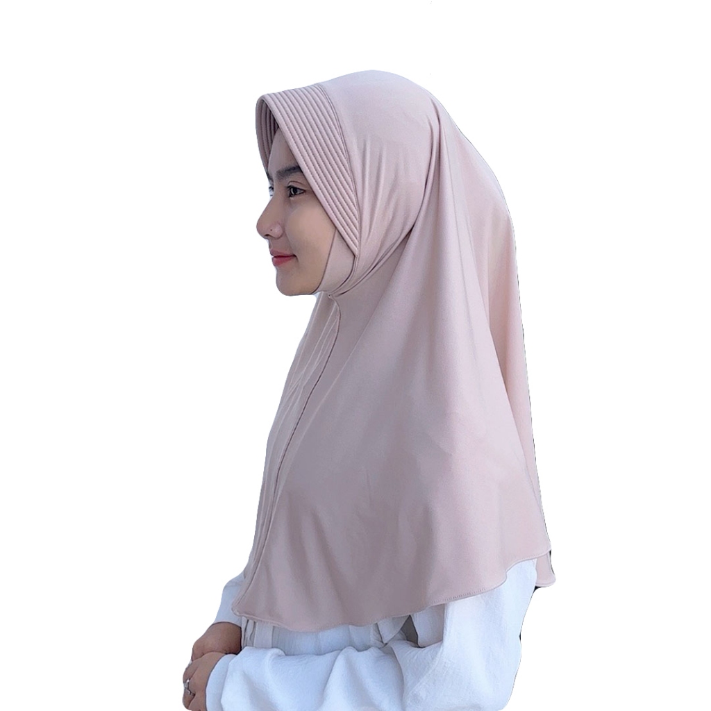 Jual Jilbab Bergo Pad Dagu Malay Jersey Size M / Hijab Instan Dagu Pad Jersey - Yansya Hijab ...