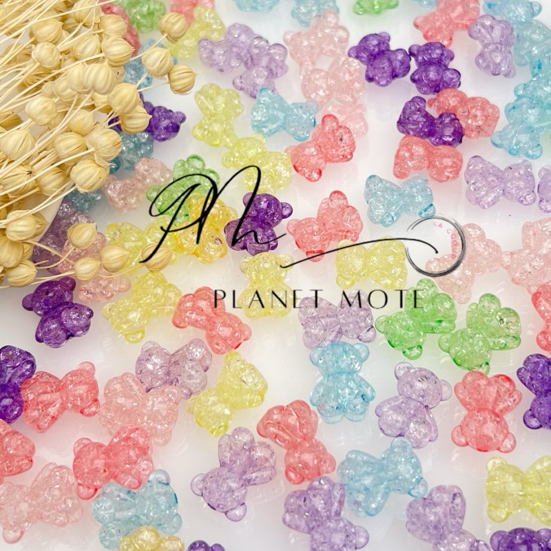 Jual Manik Crack Mote Retak Love Bear Candy Premium(15gr) | Shopee ...