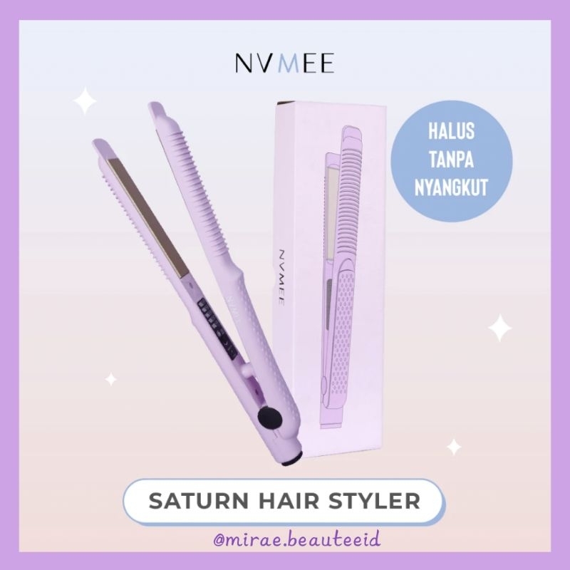 Jual NVMEE Saturn Catokan 3 in 1 Straight Curly and Wavy | Shopee Indonesia