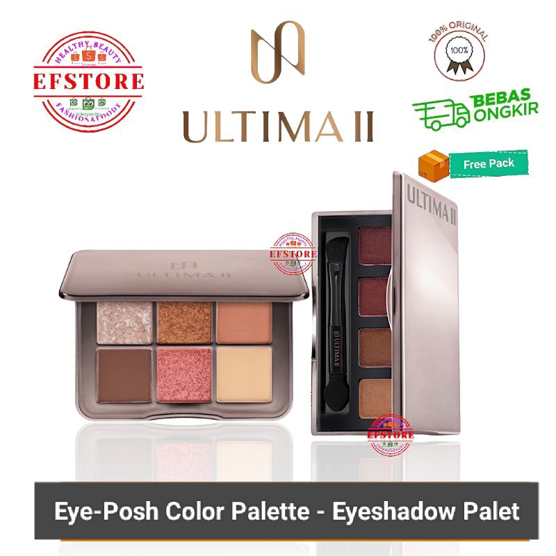 Jual ULTIMA II Wonderwear Eye Posh Colour Quad | Color Palette Creamy ...