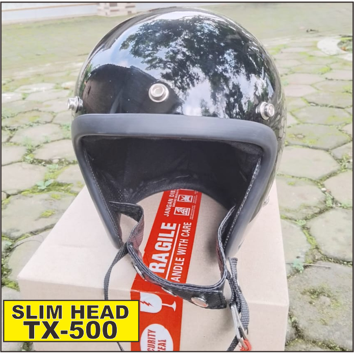 Jual HELM SLIM HEAD TX - 500 BERKUWALITAS Vizcarra Store | Shopee Indonesia