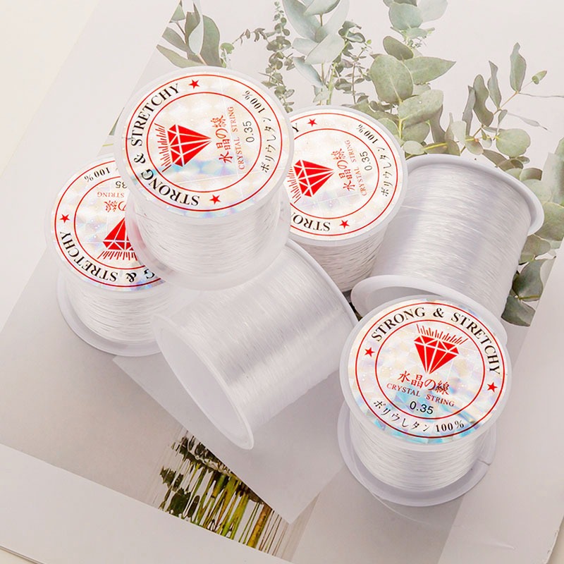 Jual [COD Ready stock]1ROLL Tali Senar Tidak Elastis Tali Manik Manik ...