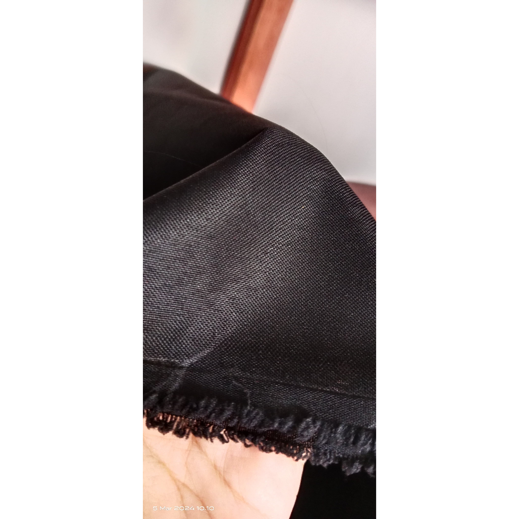 Jual Ecer Meteran Kain SAB bahan polyester untuk tutup songkok dan kain ...
