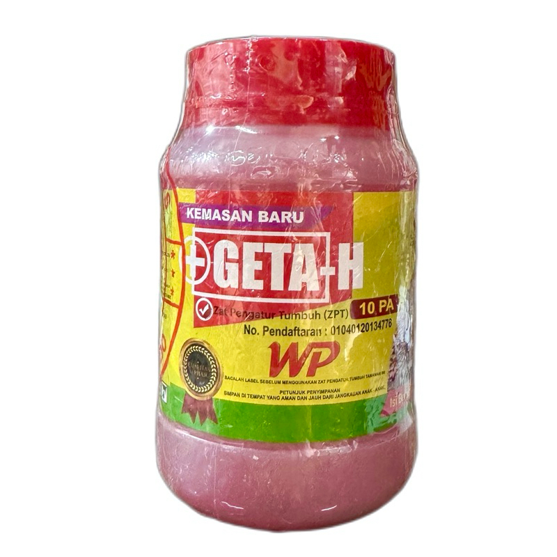 Jual GETA-H WP MERAH 10 PA 500 ML/OBAT PENAMBAH GETAH BTG POHON KARET ...
