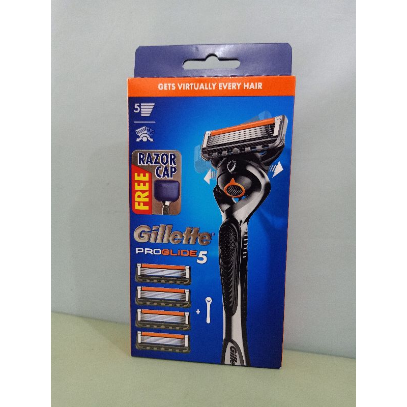 Jual GILLETTE fusion proglide 5 Set alat cukur sesuai foto (4 ...