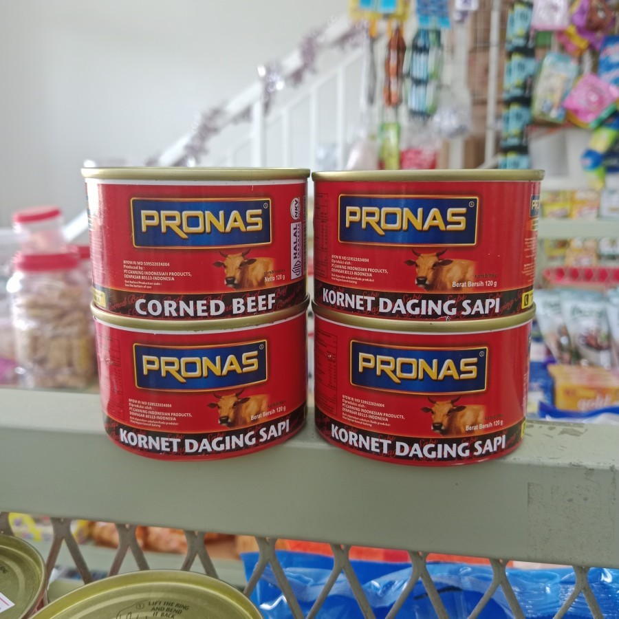 Jual Pronas Corned Daging Sapi Kombinasi 120 Gram | Shopee Indonesia