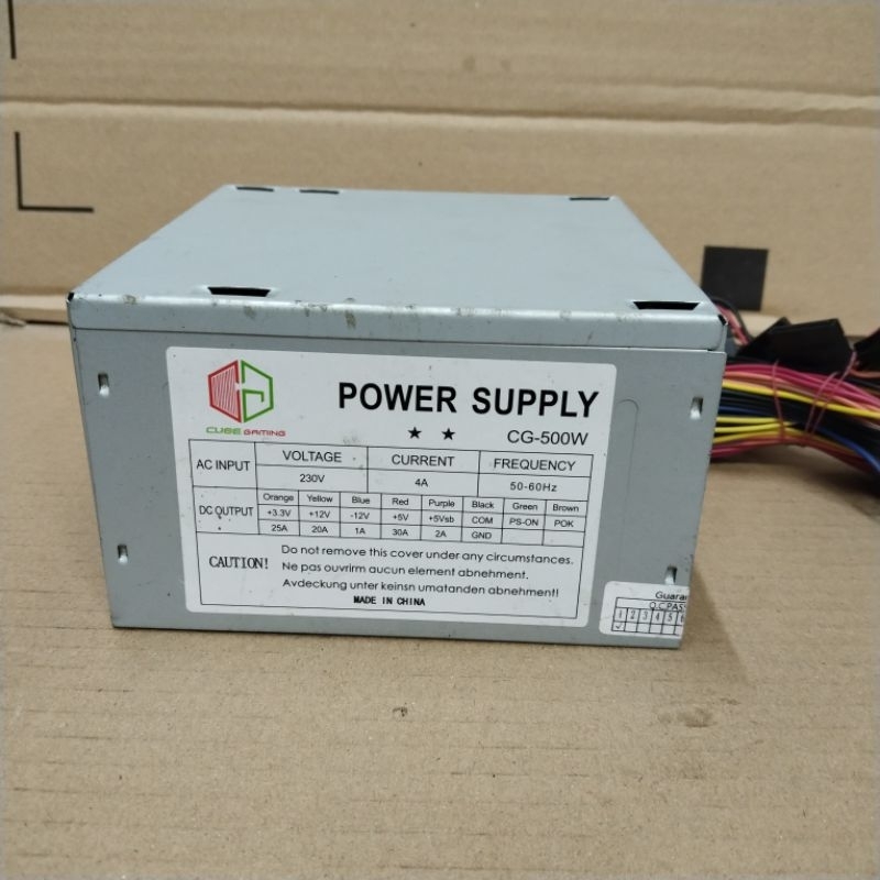 Jual PSU CUBE GAMING 500W Murah | Shopee Indonesia