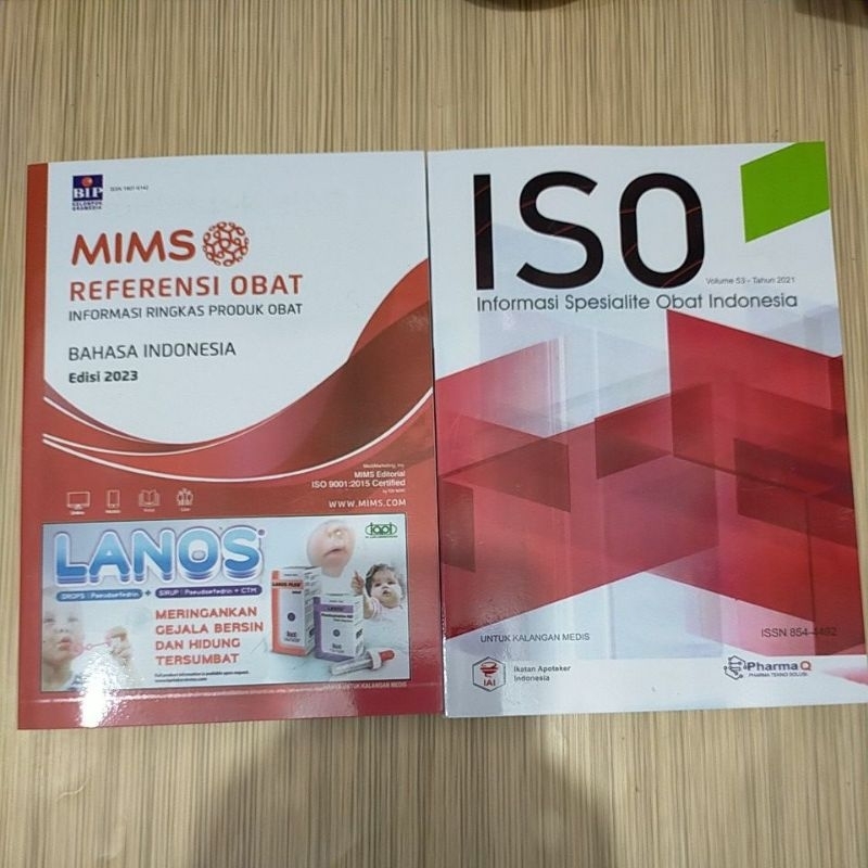 Jual PAKET DUA BUKU MIMS REFERENSI EDISI 2023 DAN ISO VOLUME 53 TH 2021 ...