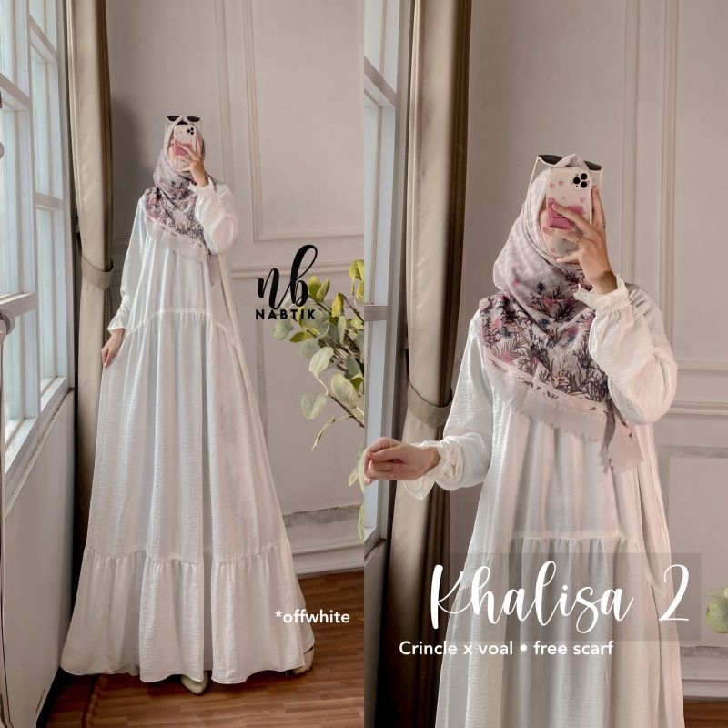 Jual KHALISA 2 & 3 (free scarf) | Shopee Indonesia