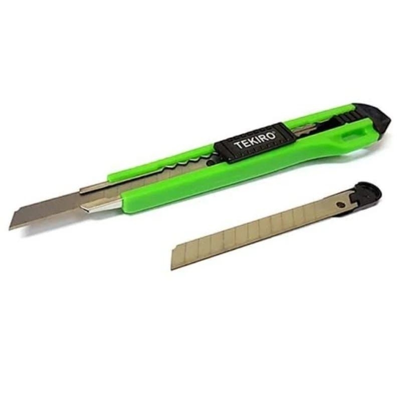 Jual PISAU CUTTER TEKIRO 9mm / Cutter Knife Original Tekiro | Shopee ...